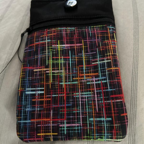 3-pocket Cell Phone Bag, Crossbody Phone Tote, Phone Purse, iPhone ...