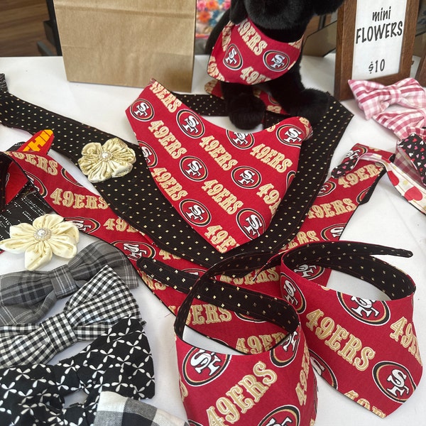 NFL San Francisco 49ers Football Team Woven Cotton Fabric Priced by the ...