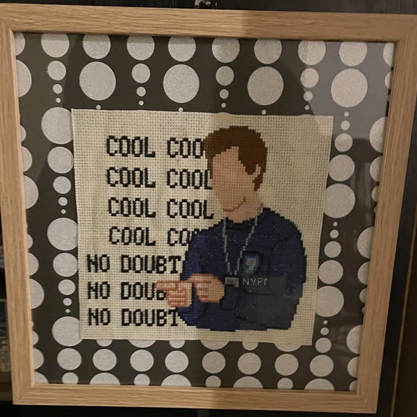 Brooklyn 99 Cross Stitch Pattern - Jake Peralta Cross Stitch Pattern ...