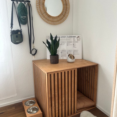 Modern Plywood Cat Toilet, Litter Box, Litter Box Cabinet, Modern Cat ...