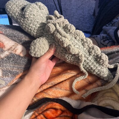 No Sew Alligator Crochet Pattern Crocodile Amigurumi Pattern DIY ...
