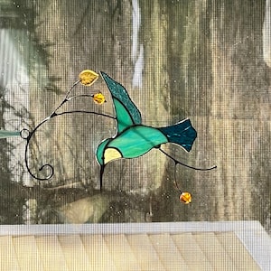 Reindeer Stained Glass Window Hangings Christmas Ornaments - Etsy