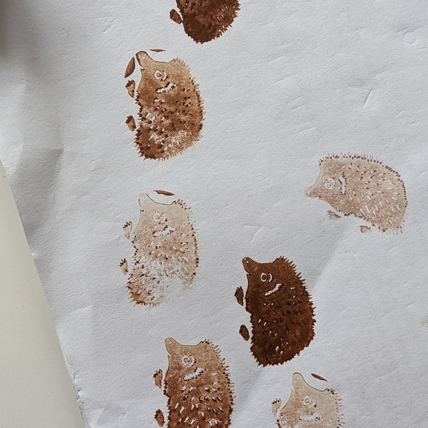 Seashell Ink Stamps, Shell Printing Block, DIY Eco Recyclable Wrapping ...