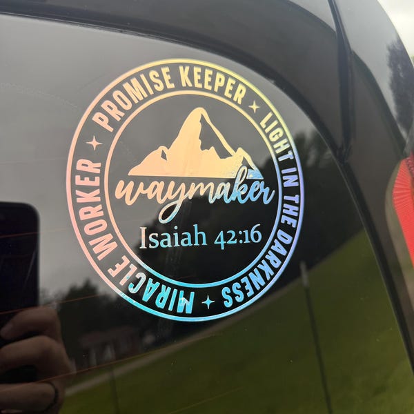 Christian Car Decals - Etsy