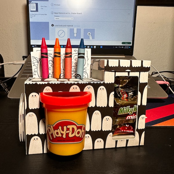 TEMPLATE Play-doh and Crayon Box Mario Bros - Coloring Box - Play Doh ...