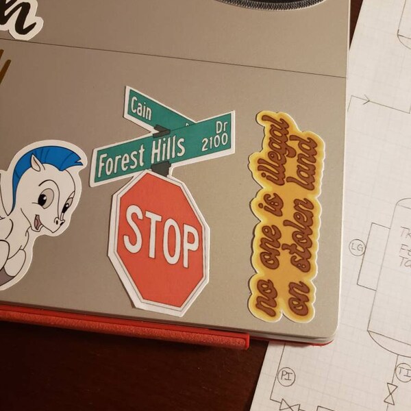 Land Back Sticker- Waterproof- Stolen Land- Indigenous- Land ...