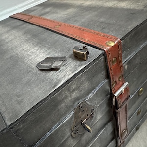Grey Trunk Set, Two Pieces - Etsy