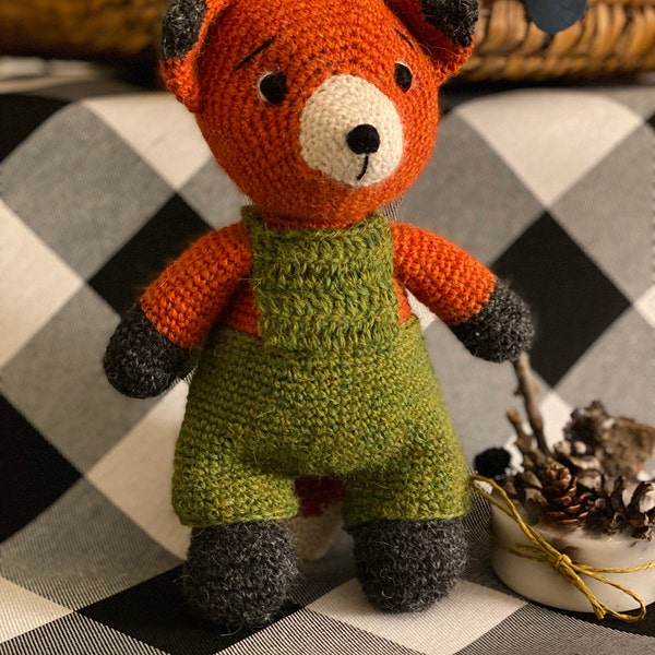PDF Fox Alex Amigurumi Pattern - Etsy