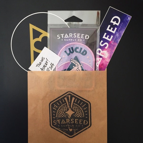 Lucid Dreamer Patch - Metaphysical Fashion Accessory - 3" Iron on ...