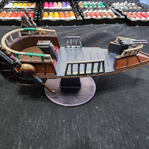 Dnd Sci-fi Pirate Skiff Star Wars Legion Spacecraft Spaceship Alien ...