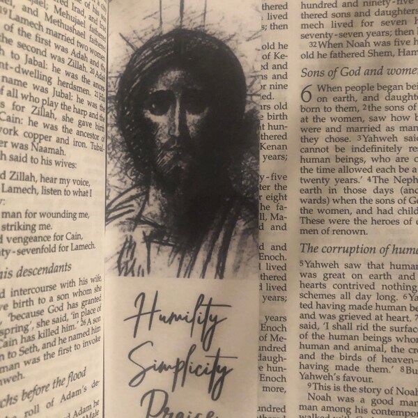 Catholic Saint Bookmarks: Inspirational Quote Bookmarks, Waterproof ...