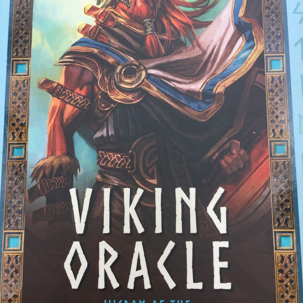 Viking Oracle Cards & Guidebook Set Tarot Card Deck Book Kit Magick ...