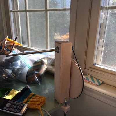 Handcrafted Maple Weavers' Shuttle Bobbin Winder for Use With Bobbins ...