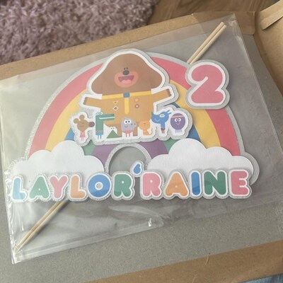 Hey Duggee Cake Topper - Etsy