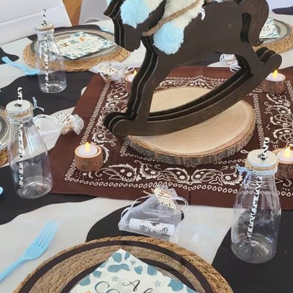 Vintage Rocking Horse Layered DIY Kit Birch Wood Kit Home Decor - Etsy