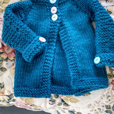 KNITTING Pattern-the Brink Sweater 2, 3/4, 5/6, 7/8, 9/10, 11/12, S, M ...
