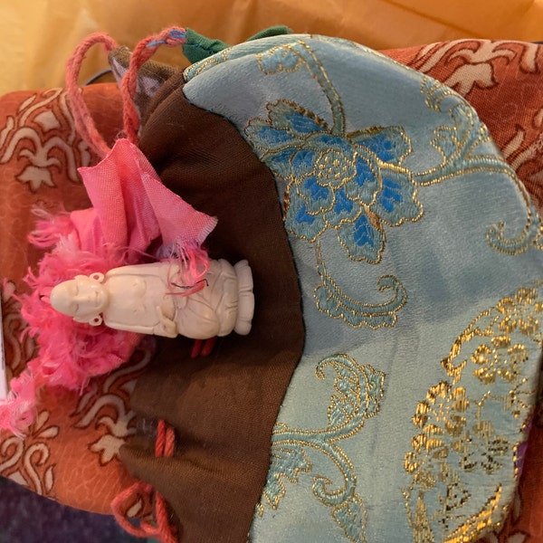 TRIBAL Silver PRAYER BOX * Vintage Prayer Box * India Tribal Protection ...