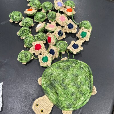 The ORIGINAL Turtle Memory Game PATTERN English Pdf ORIGINAL Stitched ...