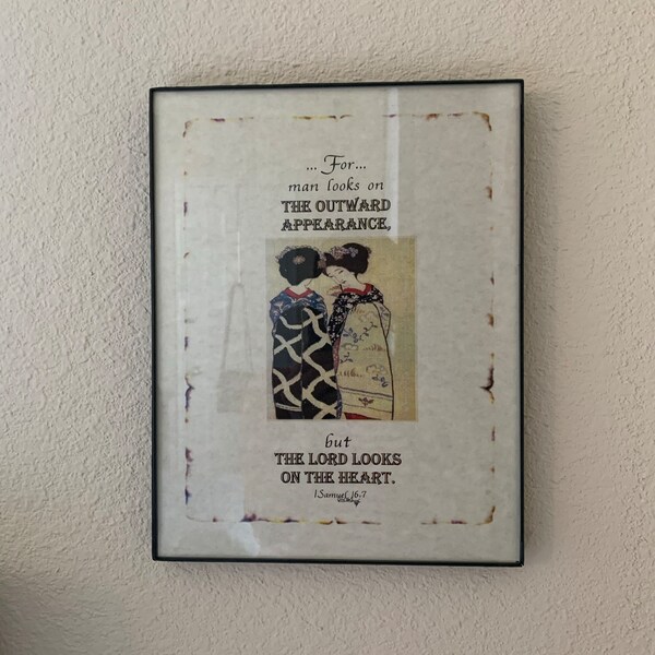 John 3:16-17 for God so Loved - 16" X 20" & 24" X 36" Large PRINT Original Designed Illustrated ...