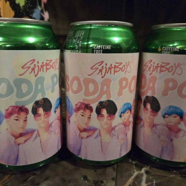 Kpop Demon Hunters Dr Han's Tonic Juice Label | Rumi's Medicine | Kpop ...