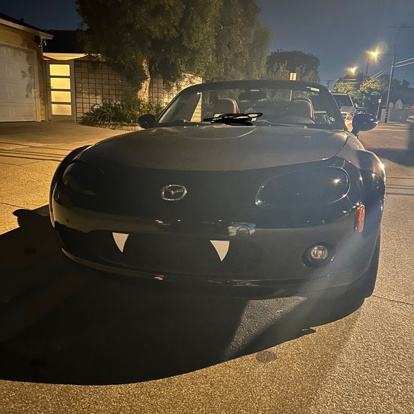 NC Mazda Miata Vampire Fang / Teeth (fits in Grill of NC2 2009-2012 MX5 ...