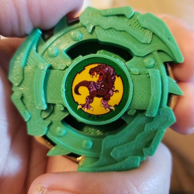 Beyblade Black Ranger Power Ranger Dino Thunder Komplettes 3D Druck PLA ...