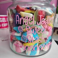 Personalised Sweet Jar - Add Your Own Name - Message , Sweets/candy ...
