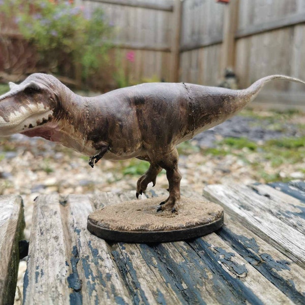 Tyrannosaurus Rex and Cub 1:35 Scale Model - Exceptional 3D Resin ...