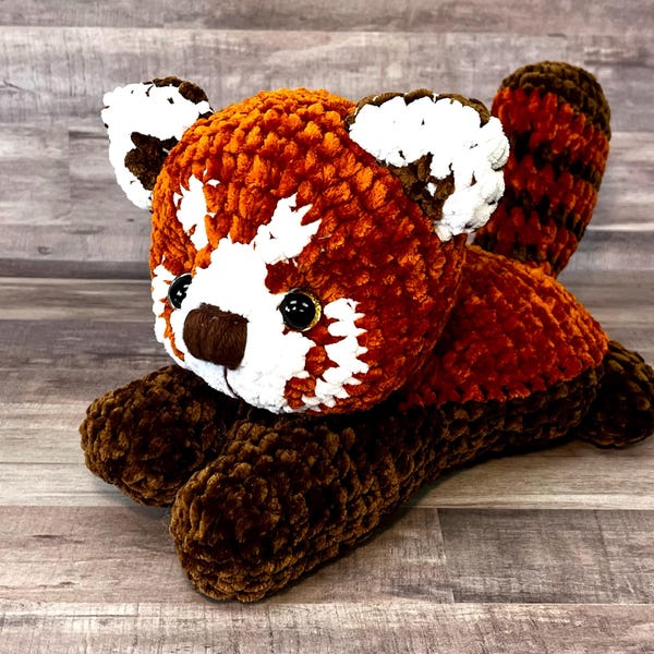 Crochet Pattern: Red Panda | PDF Pattern - Etsy UK