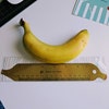 Gold Banana for Scale Ruler - Etsy