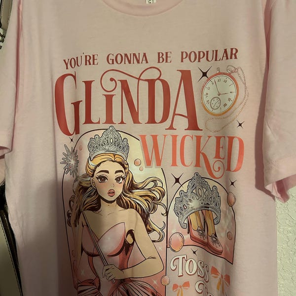 Glinda Wicked Sweatshirt, Elphaba Glinda Wicked Duo Shirt, Wicked ...