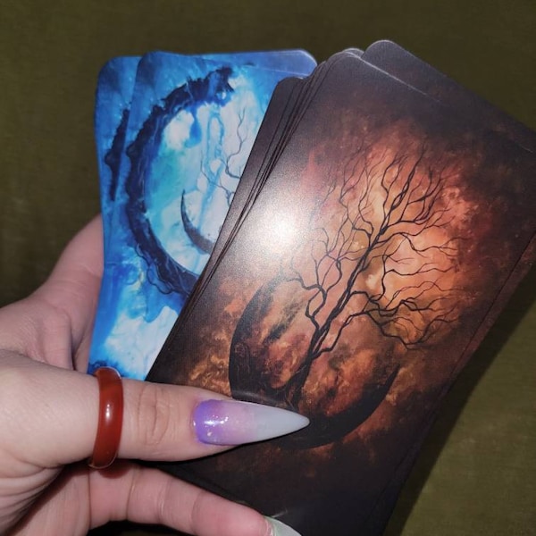 Spirits & Shadows Oracle Deck - 52 Card Intuitive Oracle Deck Featuring ...