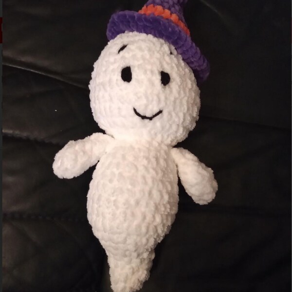 DIY Easy Crochet Little Ghost PATTERN Pdf - Cute Amigurumi Little Ghost ...