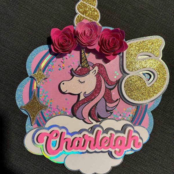 Candy Birthday | Two Sweet | 3D Cake Topper With Shaker | DIGITAL SVG ...