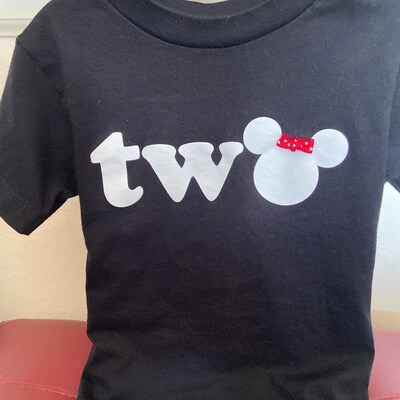 Second Mickey Mouse Birthday Shirt I 2nd Birthday T-shirts I Disney ...