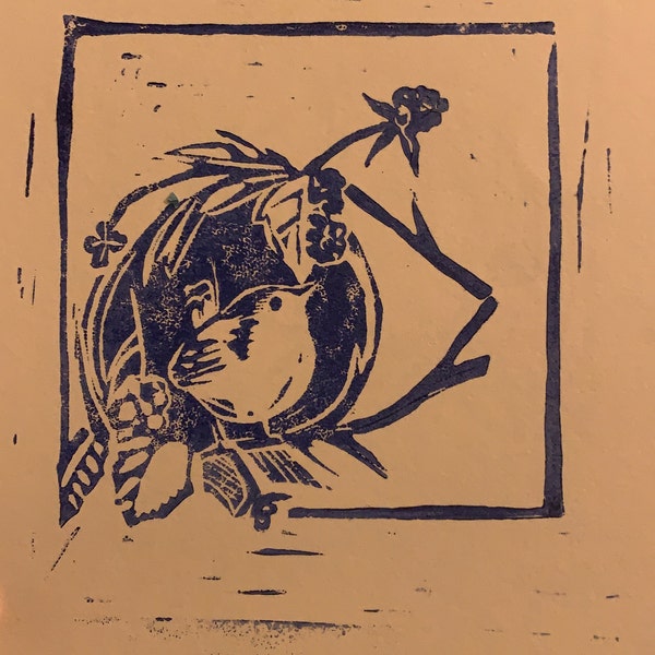 Botanical Linocut Printing Kit - Etsy