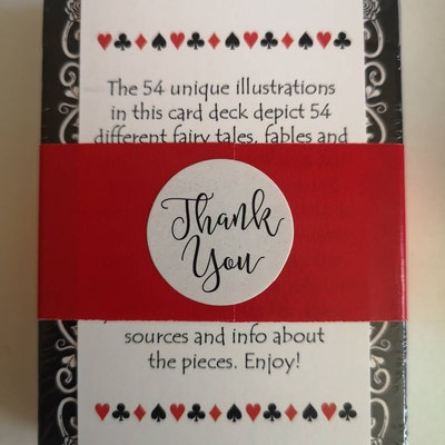Fairy Tale Playing Card Deck, Playing Cards, Art Playing Cards ...