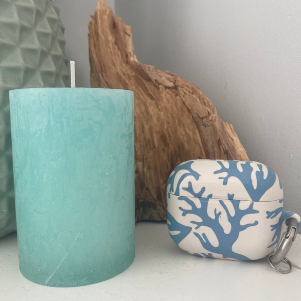 Blue Coral Reef Airpods Pro Case, AirPod Case With Keychain, Air Pods ...
