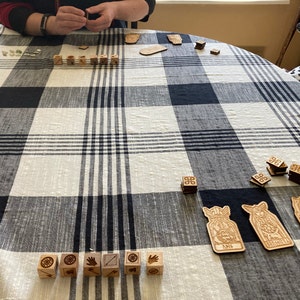 Complete Orlog Game Set 20 Gods 12 Dice 30 Tokens 30 - Etsy