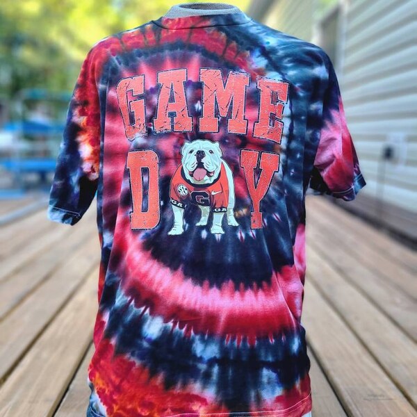 LARGE Red Game Day Chenille Patch, Iron on Patch, Game Day, Diy Patch ...