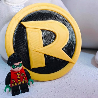 Damian Wayne Emblem Robin Emblem Robin Badge Robin Emblem Robin Cosplay ...