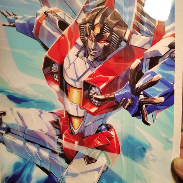 Starscream Transformers IDW Print Etsy