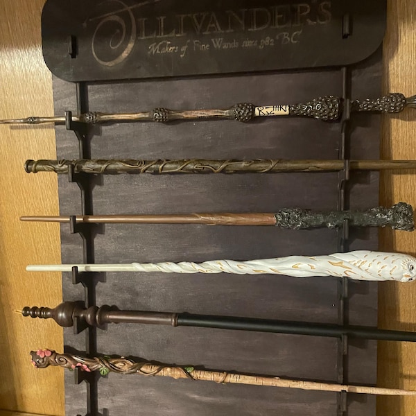 Wand Wall Display,wizard Wand Holder,wand Wall Mount, Wand Wall Holder ...