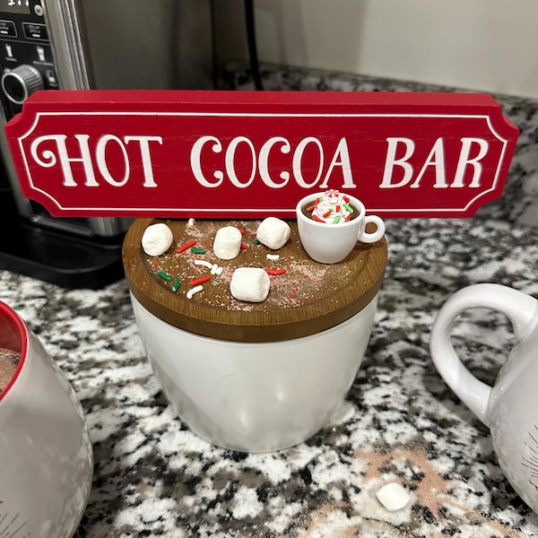 Mini 1/3rd Scale Hot Cocoa. Perfect Elf Prop. Christmas Elf Prop, 12 ...