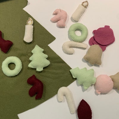 MUTED 10 Piece Felt Pack Premium Wool Blend Felt - Etsy