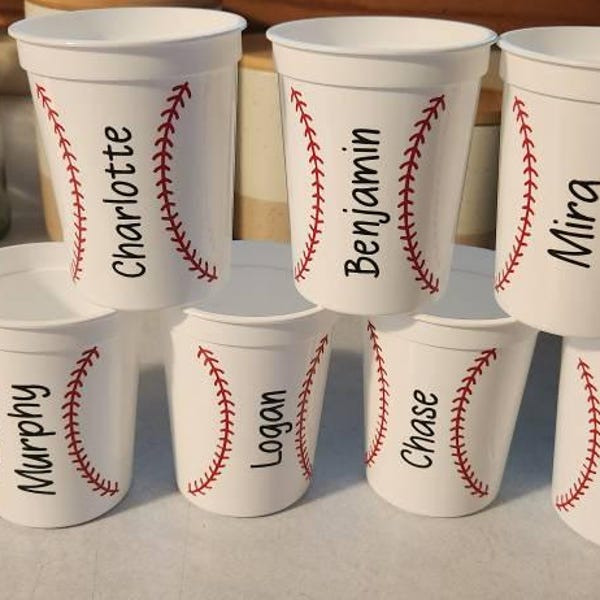 Kids Baseball Cup, Kids Softball Cup, Custom Kids Cups, Team Cups ...