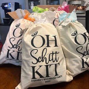 Oh Ship Kit-bachelorette Party Favor Bags-customized Recovery - Etsy