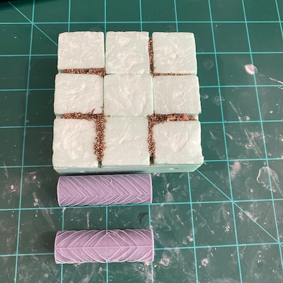 Mini Tile Rollers Cobblestone - Etsy