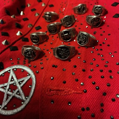 Count Raum Goetia Ring-ars Goetia Demon Seals - Etsy