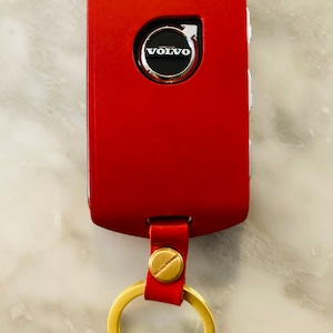 Volvo Series Leather Key Cover XC40 XC60 XC90 XC70 S60 S80 S90 C30 V70 ...